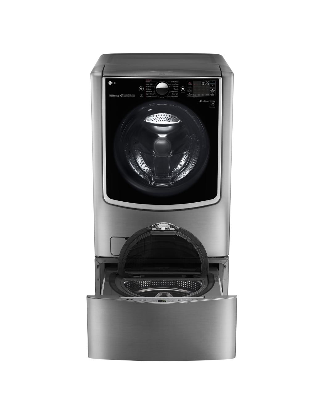 LG WM5000HVA_WD100CV: 5.5 Total Capacity LG TWINWash™ System with LG ...