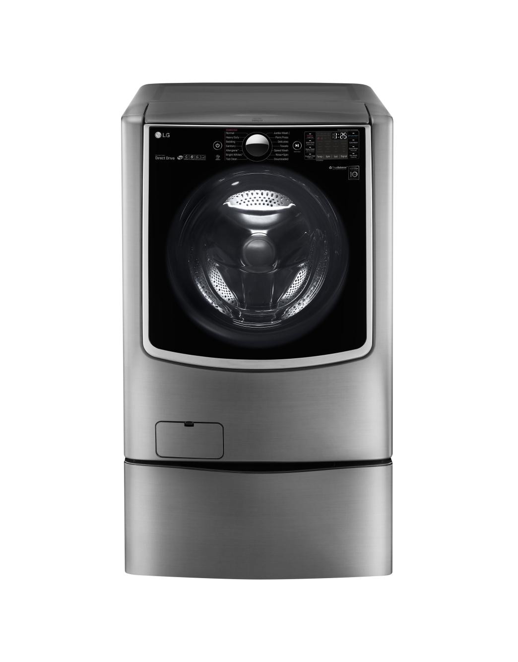 LG WM5000HVA_WD100CV: 5.5 Total Capacity LG TWINWash™ System with LG ...