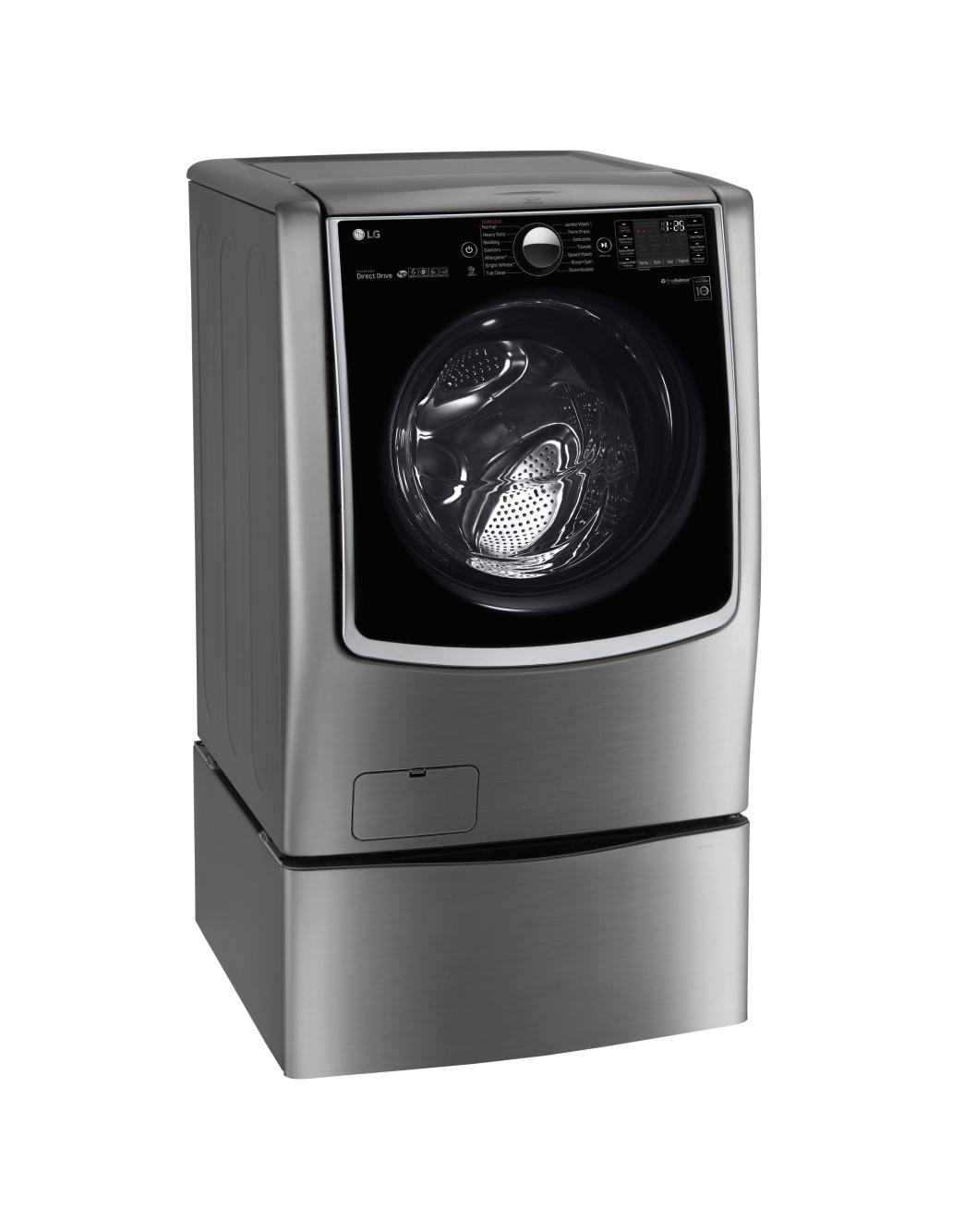 LG WM5000HVA_WD100CV: 5.5 Total Capacity LG TWINWash™ System with LG ...