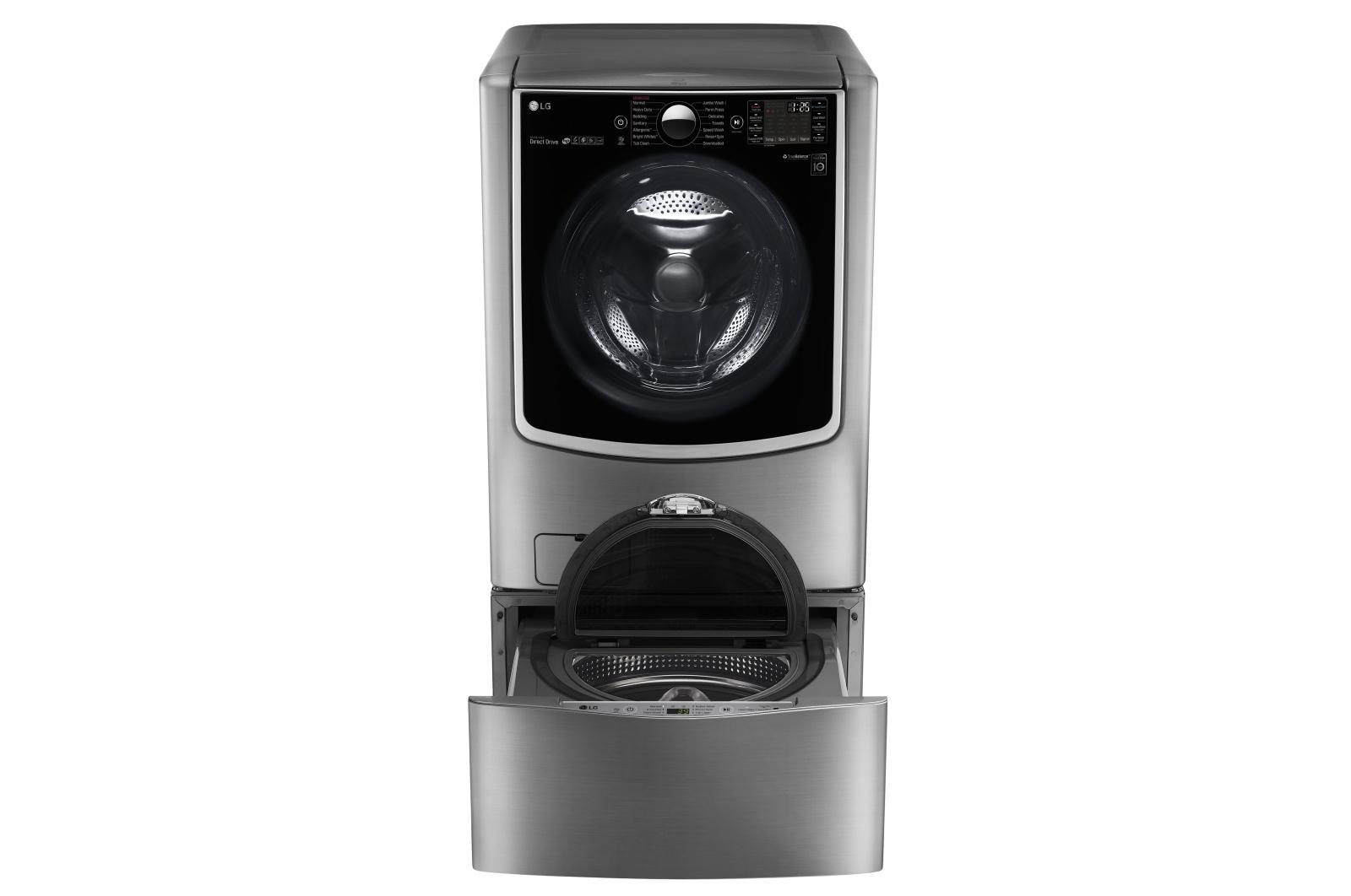 LG WM5000HVA_WD100CV: 5.5 Total Capacity LG TWINWash™ System with LG ...