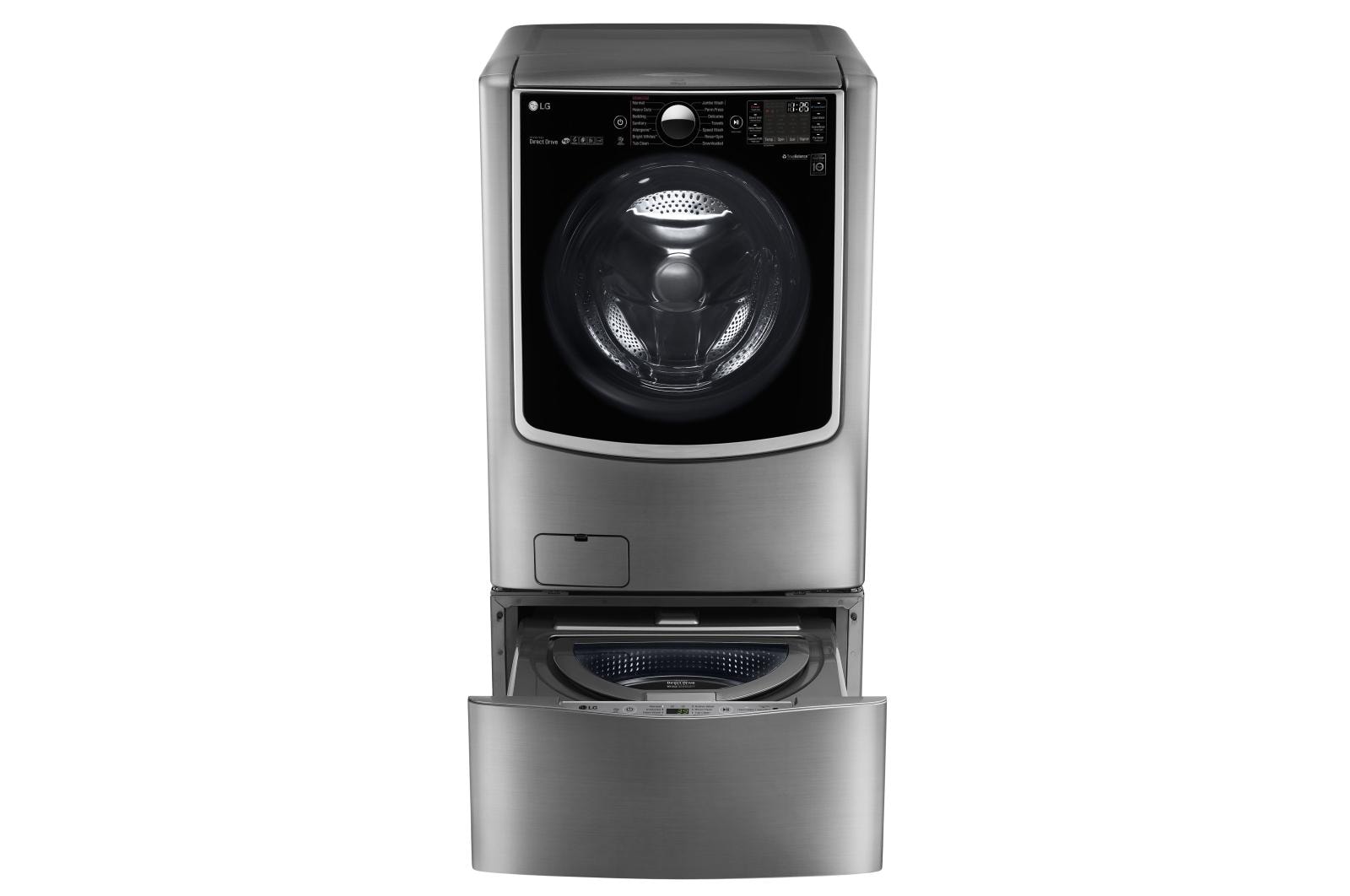 LG WM5000HVA_WD100CV: 5.5 Total Capacity LG TWINWash™ System with LG ...