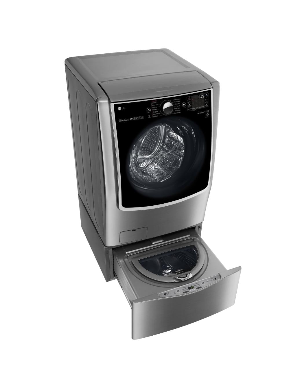 LG WM9000HVA_WD200CV: 6.2 Total Capacity LG TWINWash™ System with LG ...