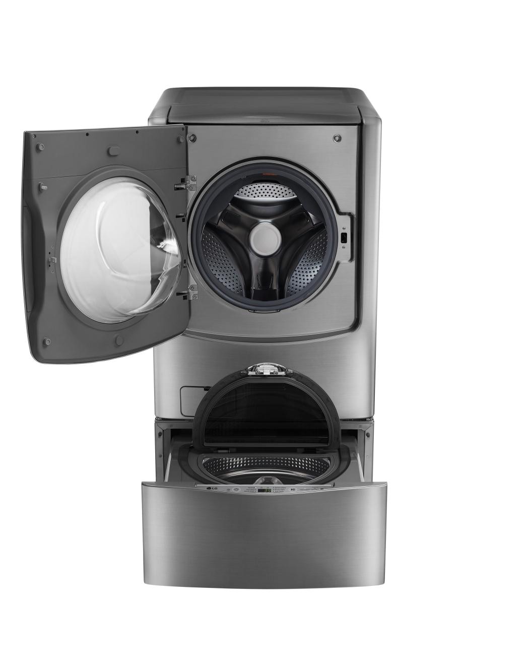 LG WM9000HVA_WD200CV: 6.2 Total Capacity LG TWINWash™ System with LG ...