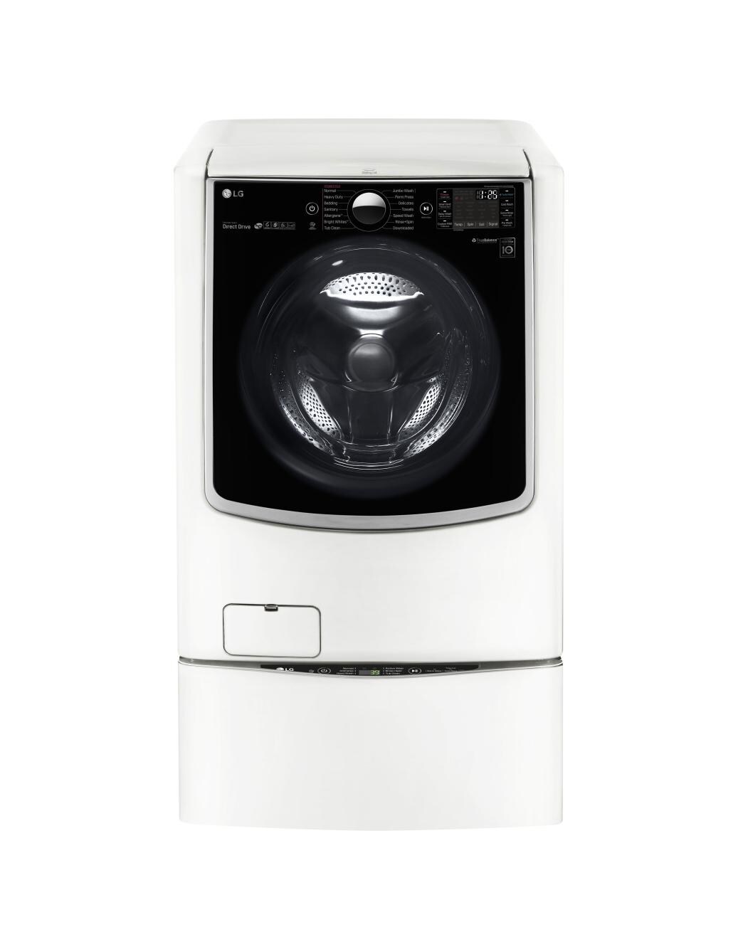 LG WM9000HWA_WD200CW: 6.2 Total Capacity LG TWINWash™ System with LG ...