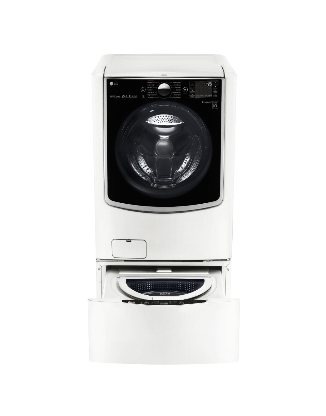 LG WM9000HWA_WD200CW: 6.2 Total Capacity LG TWINWash™ System with LG ...