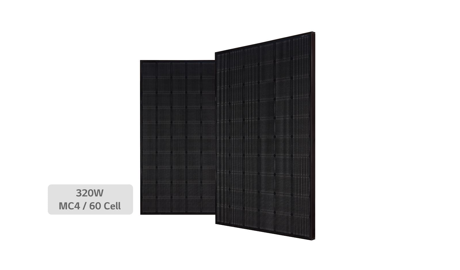 LG LG320N1K-A5: High Efficiency LG NeON® 2 Black Module Cells: 6 x 10 ...