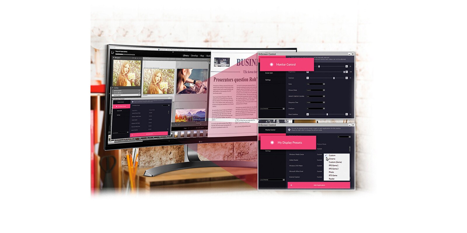 LG 34UC98: 34'' Class 21:9 UltraWide® WQHD IPS Thunderbolt™ Curved LED ...