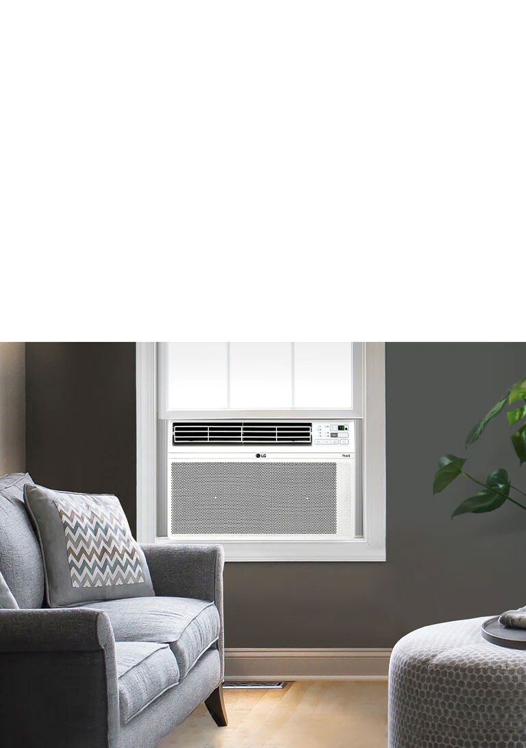 LG 17,500/18,000 BTU Smart Wi-Fi Enabled Window Air Conditioner ...