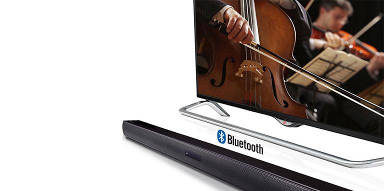 LG SK4D: 2.1ch 300W Sound Bar with Wireless Subwoofer and Bluetooth ...