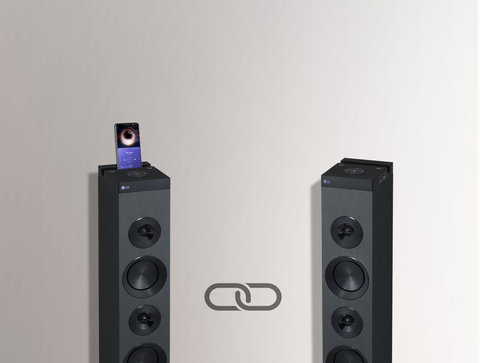 LG RL3 XBOOM Tower 130W Bluetooth Music System (RL3) | LG USA