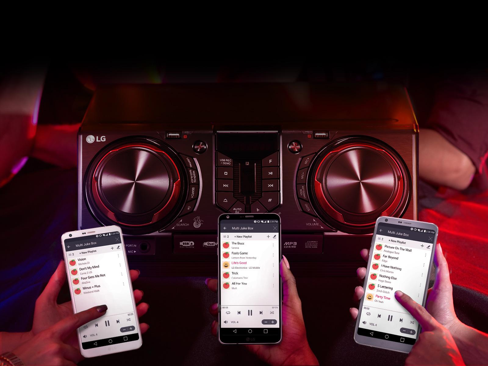 LG CJ65: 900W Hi-Fi Entertainment System with Bluetooth® Connectivity I ...