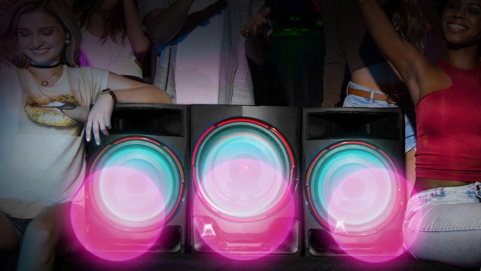 LG CJ88: LG XBOOM Audio System with Karaoke Creator | LG USA