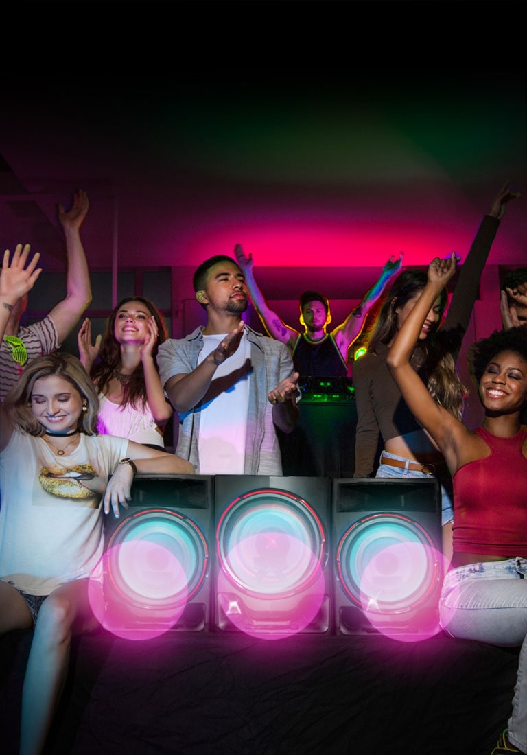 LG CJ88: LG XBOOM Audio System with Karaoke Creator | LG USA