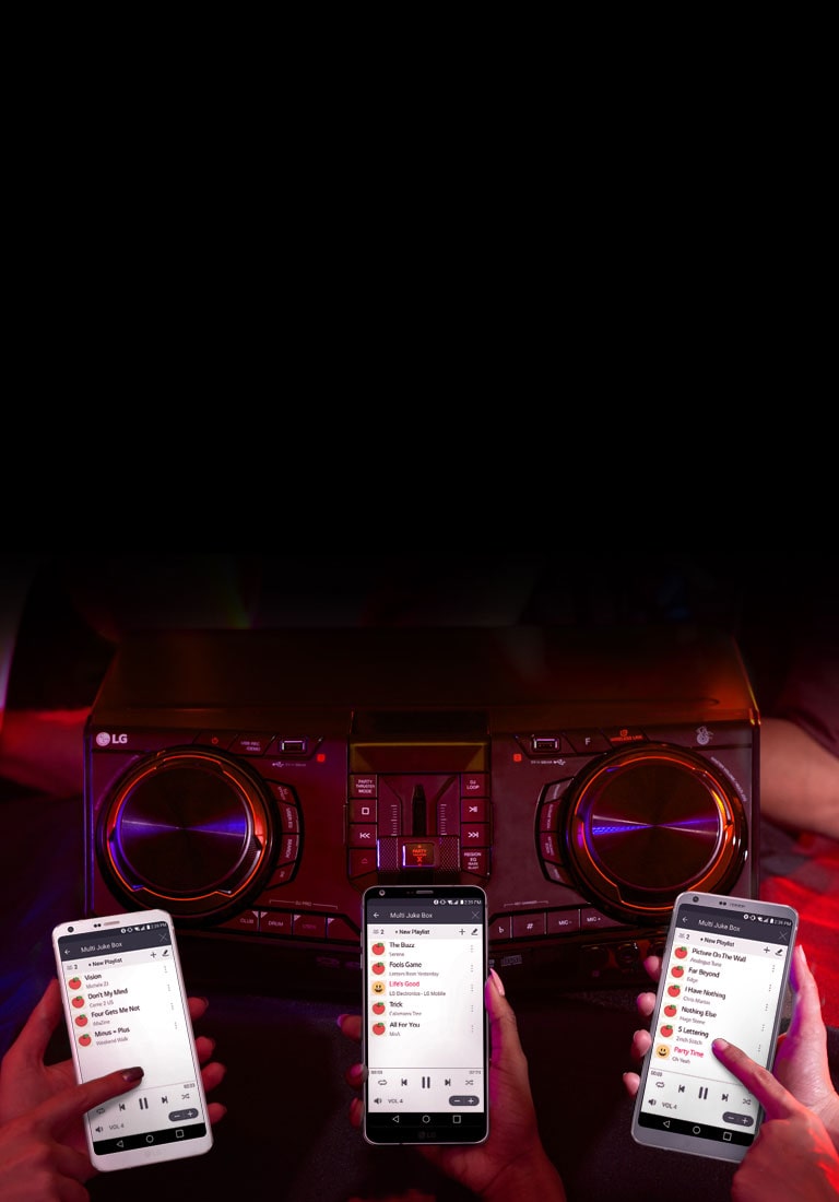 LG CJ88: LG XBOOM Audio System with Karaoke Creator | LG USA