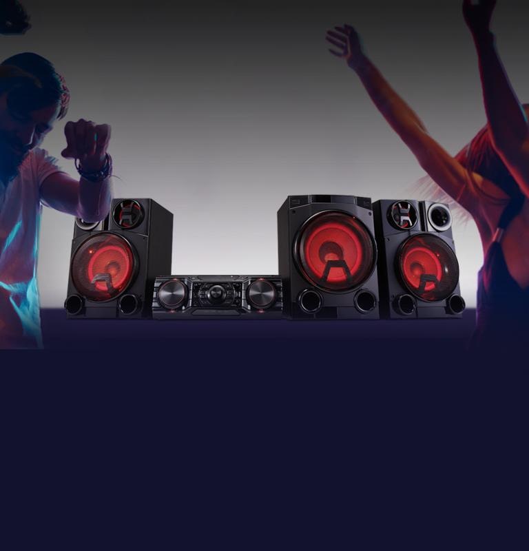 LG CM8460: LG XBOOM 2750W Hi-Fi Entertainment System with Bluetooth ...