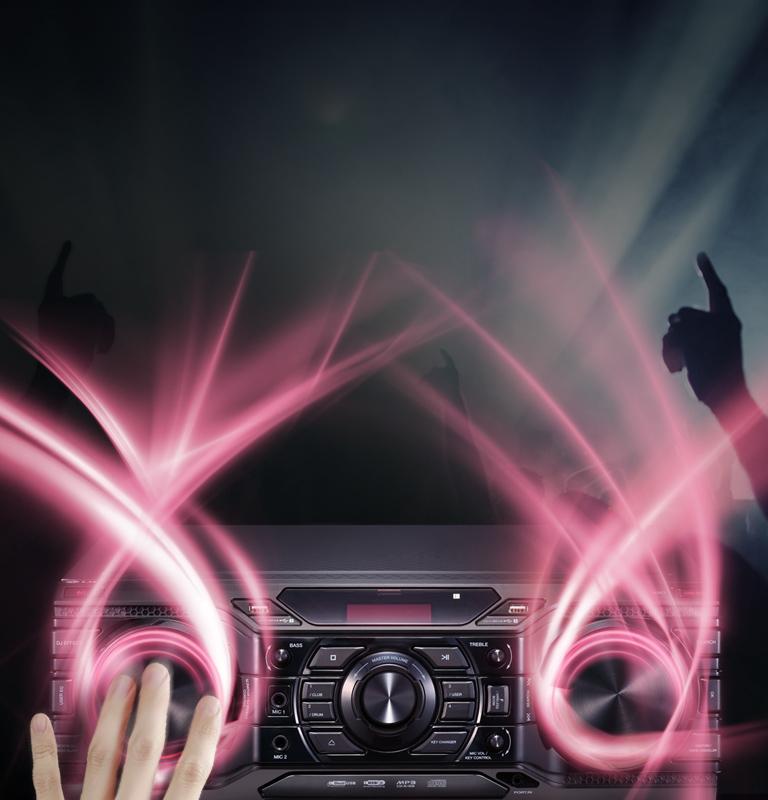 LG CM8460: LG XBOOM 2750W Hi-Fi Entertainment System with Bluetooth ...