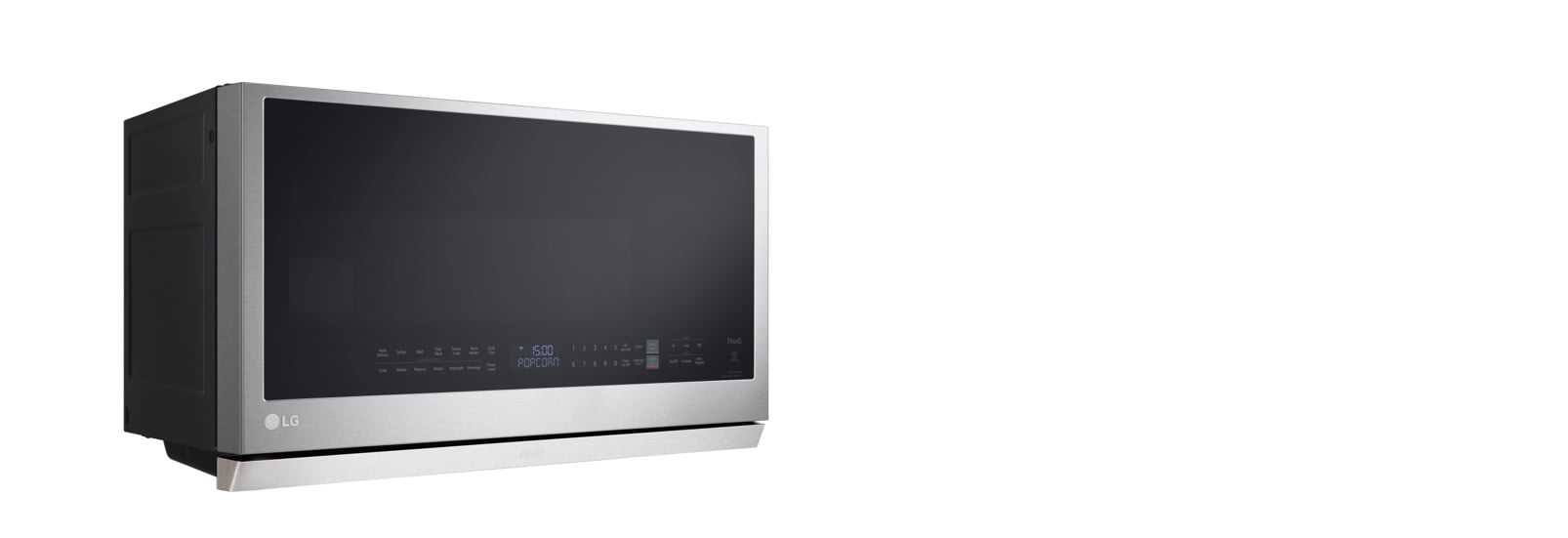 LG 2.1 cu. ft. Smart Over-the-Range Microwave with ExtendaVent®2.0 ...