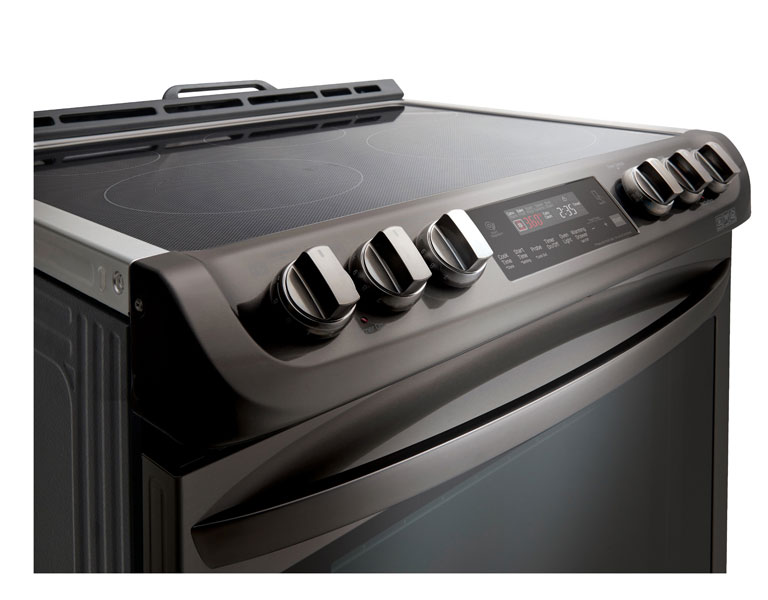 LG LSE4613BD: Black Stainless Steel Electric Slide-in Range | LG USA
