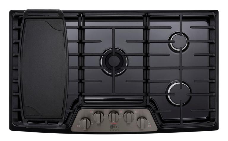 LG LSCG367BD: LG STUDIO 36 Inch Gas Cooktop | LG USA