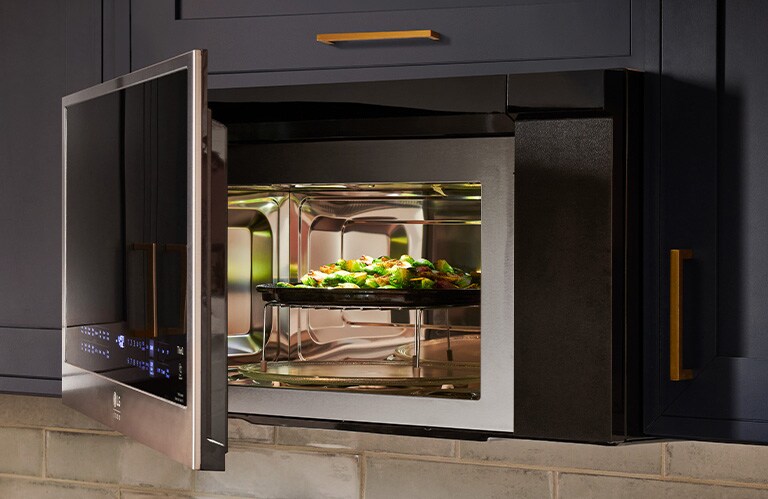 LG STUDIO 1.7 cu. ft. Over-the-Range Convection Microwave Oven with Air ...