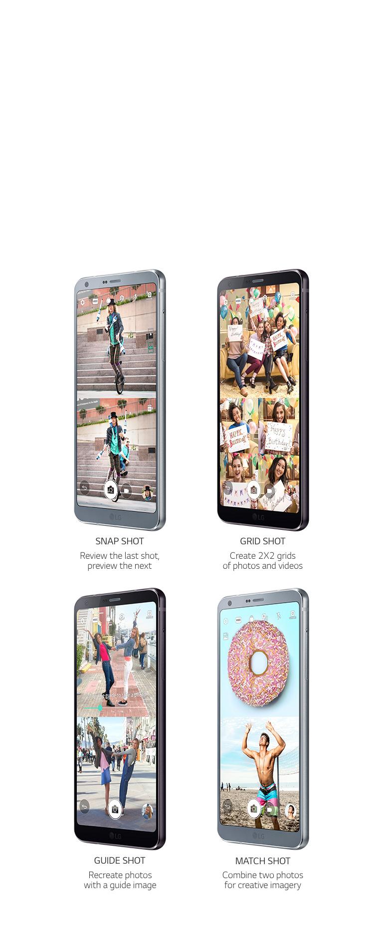 LG G6 Unlocked in Platinum: Big Screen. Small Phone | LG USA