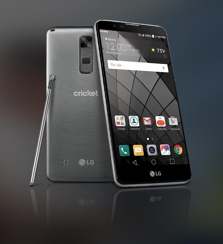 LG Stylo 2 Cricket Smartphone w/ Stylus Pen (K540) | LG USA