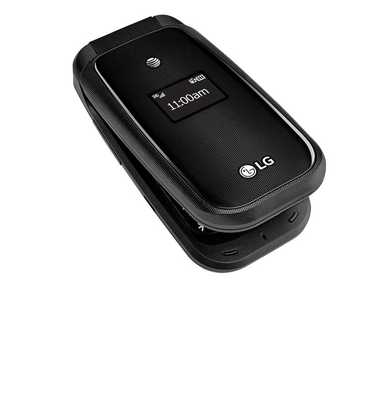 LG B471 Basic Flip Phone for AT&T in Black | LG USA