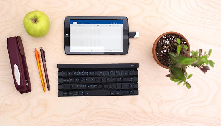 LG Rolly Keyboard: Bluetooth Wireless Keyboard | LG USA