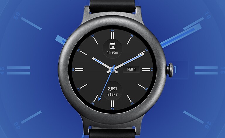 LG Smart Watch Style in Titanium (W270) | LG USA