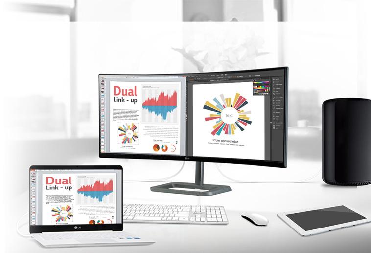 LG 34UC87C-B: 34'' Class Curved 21:9 UltraWide® IPS LED Monitor (34 ...