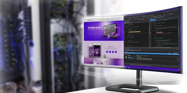 LG 34UC87C-B: 34'' Class Curved 21:9 UltraWide® IPS LED Monitor (34 ...