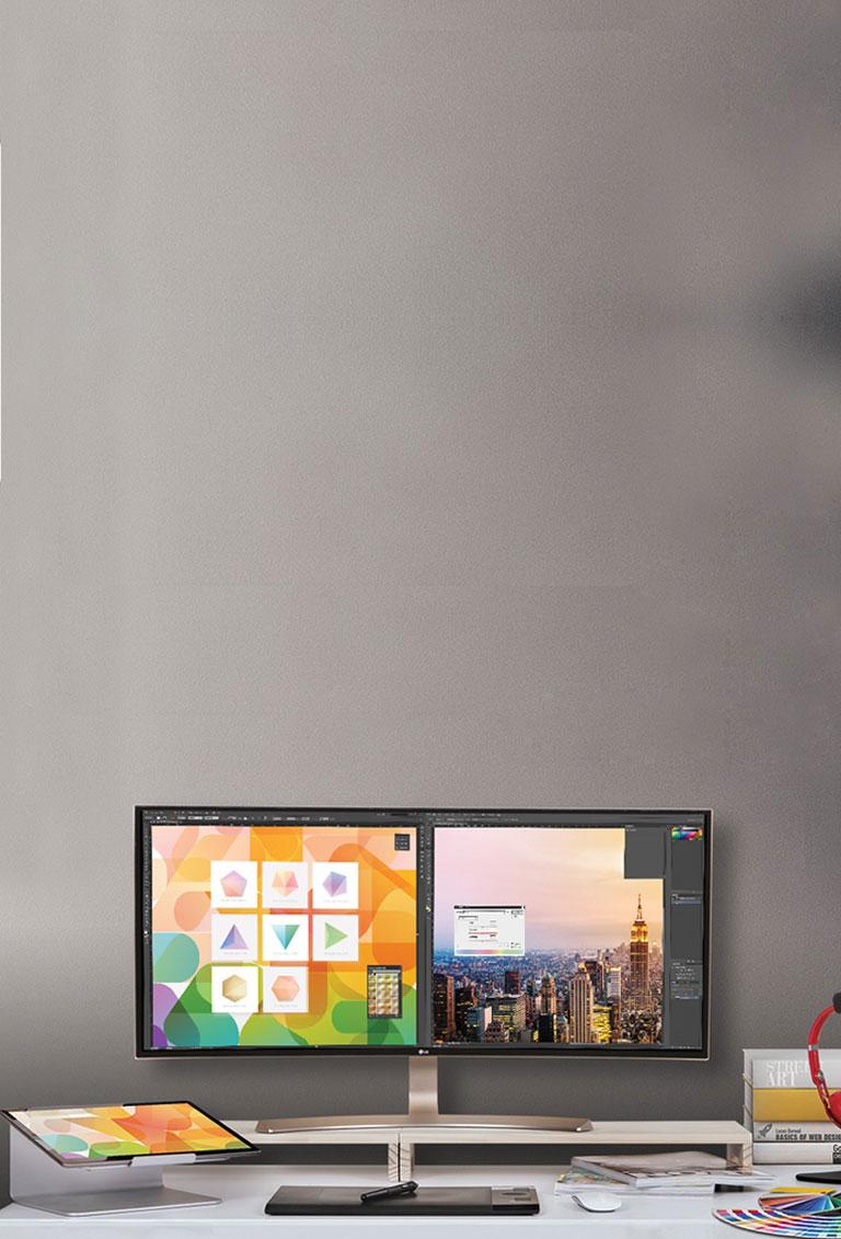 LG 38UC99-W: 38'' Class 21:9 UltraWide® WQHD+ IPS Curved LED Monitor ...