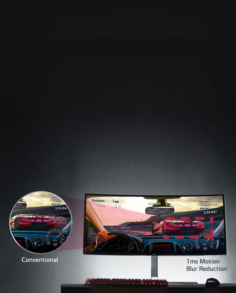 LG 38UC99-W: 38'' Class 21:9 UltraWide® WQHD+ IPS Curved LED Monitor ...