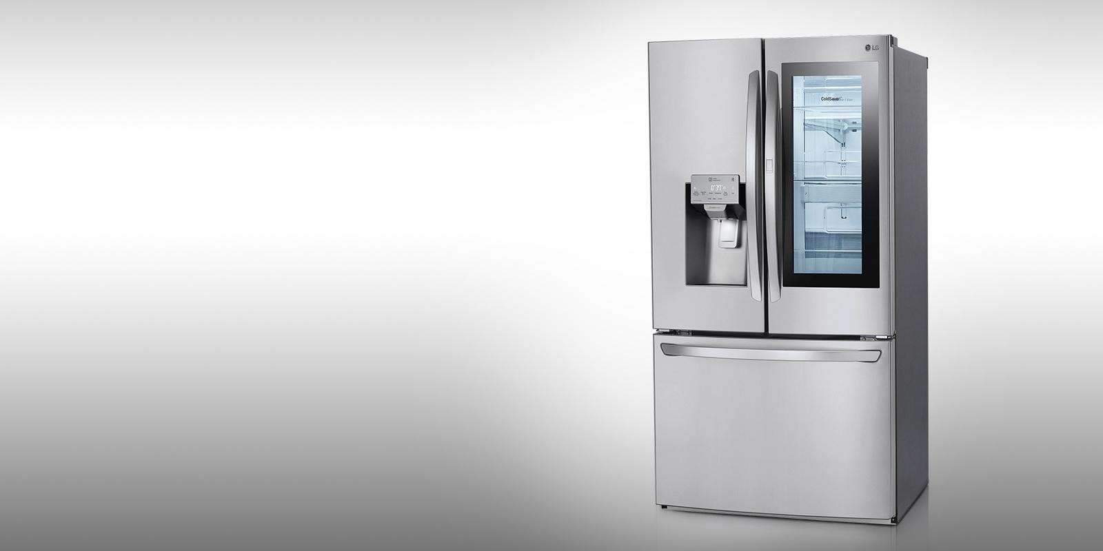 LG LFXS28596S : 28 cu. ft. Smart wi-fi Enabled InstaView™ Door-in-Door ...