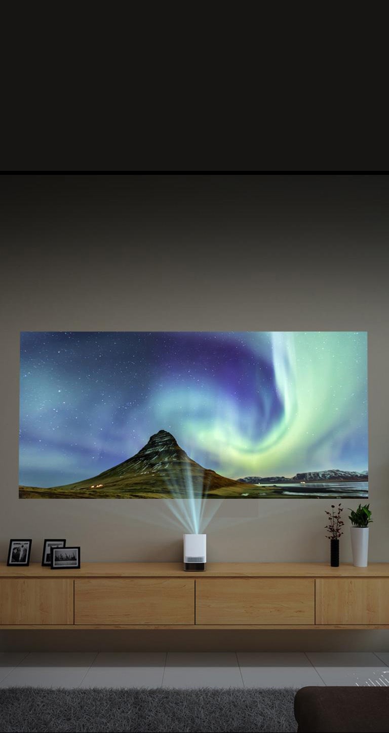 LG HF85JA: Ultra Short Throw Laser Smart Home Theater Projector| LG USA