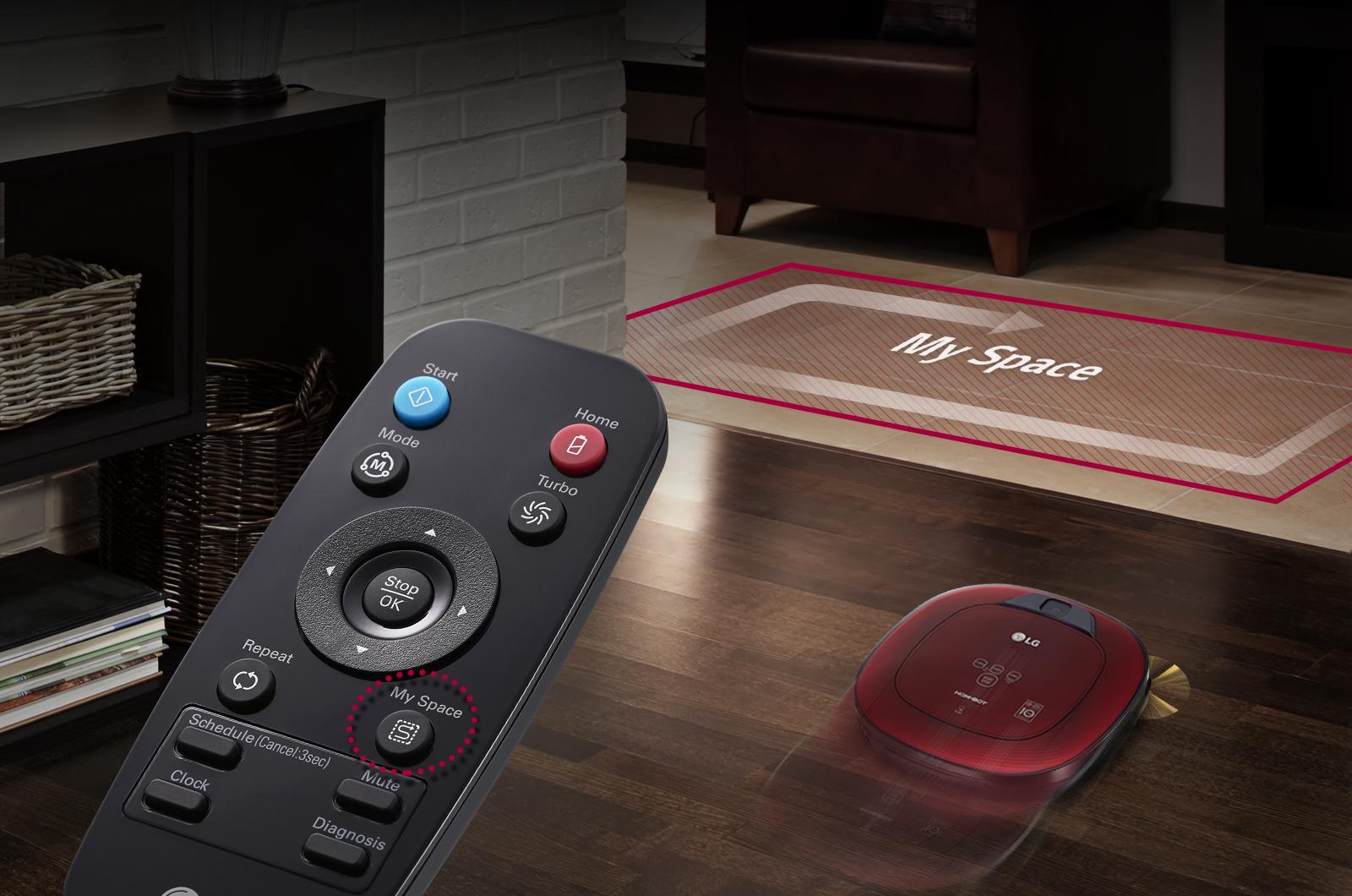 LG VR65502LV: LG HOM-BOT SQUARE ROBOTIC VACUUM | LG USA