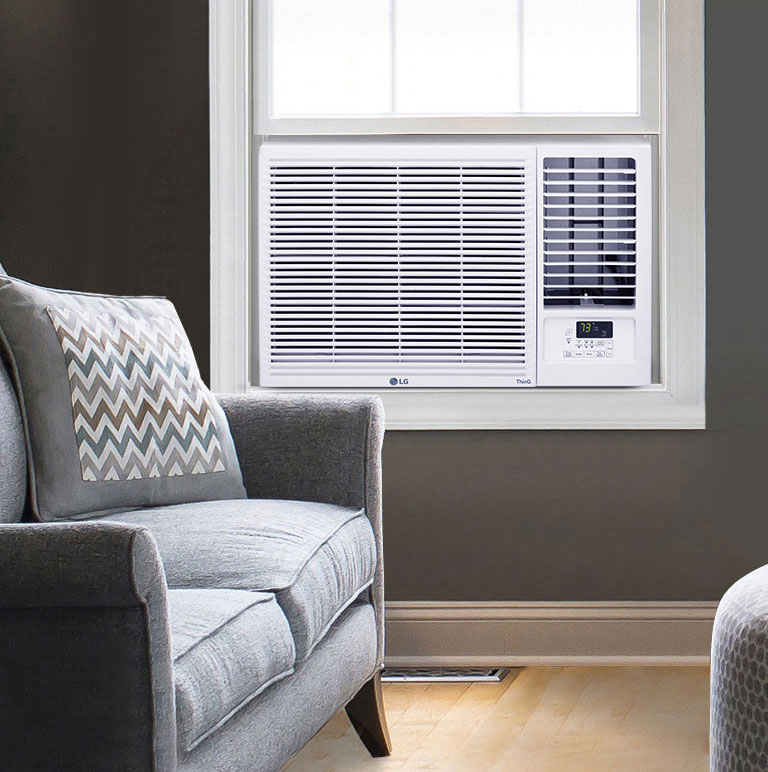 LG LW1821HRSM: 18,000 BTU Smart Wi-Fi Enabled Window Air Conditioner ...