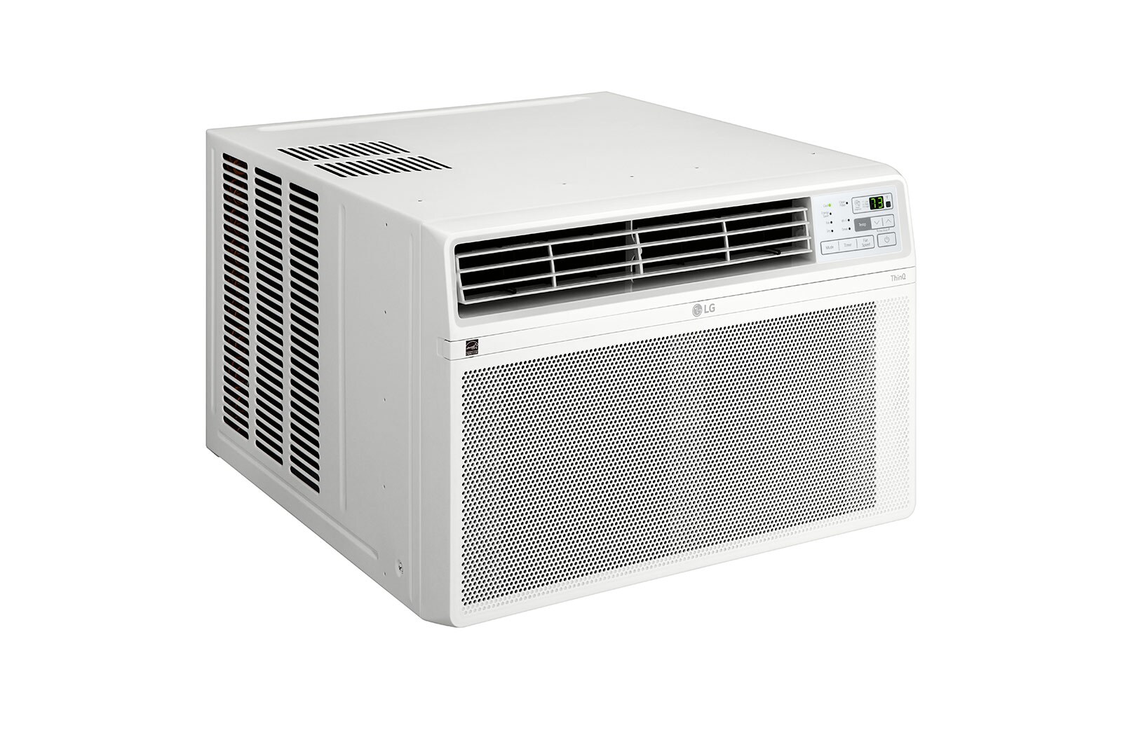 LG 15,000 BTU Smart Wi-Fi Enabled Window Air Conditioner (LW1522ERSM ...