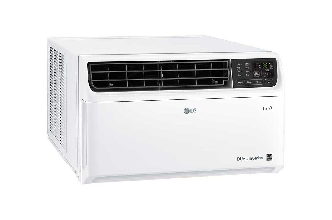 LG 10,000 BTU DUAL Inverter Smart Wi-Fi Enabled Window Air Conditioner ...