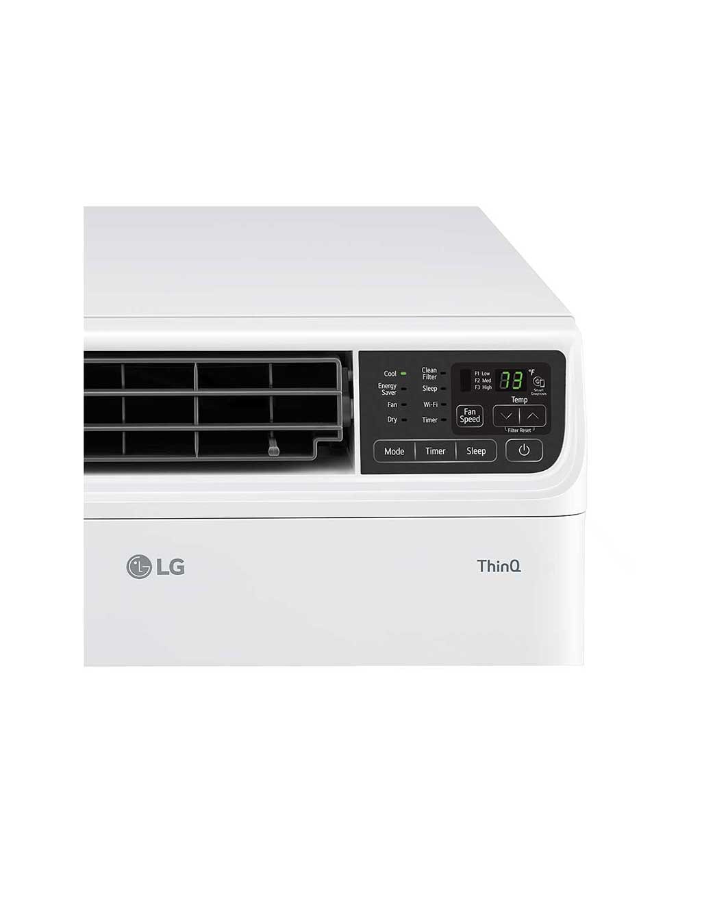 LG 10,000 BTU DUAL Inverter Smart Wi-Fi Enabled Window Air Conditioner ...