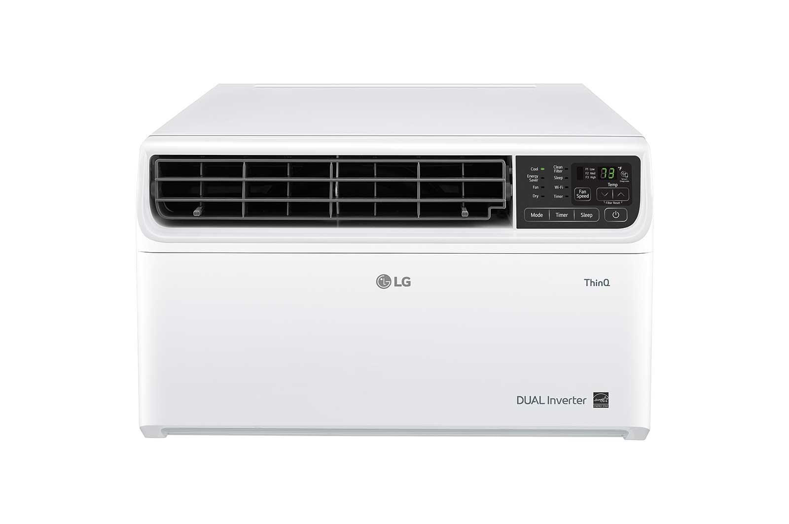 LG 10,000 BTU DUAL Inverter Smart Wi-Fi Enabled Window Air Conditioner ...