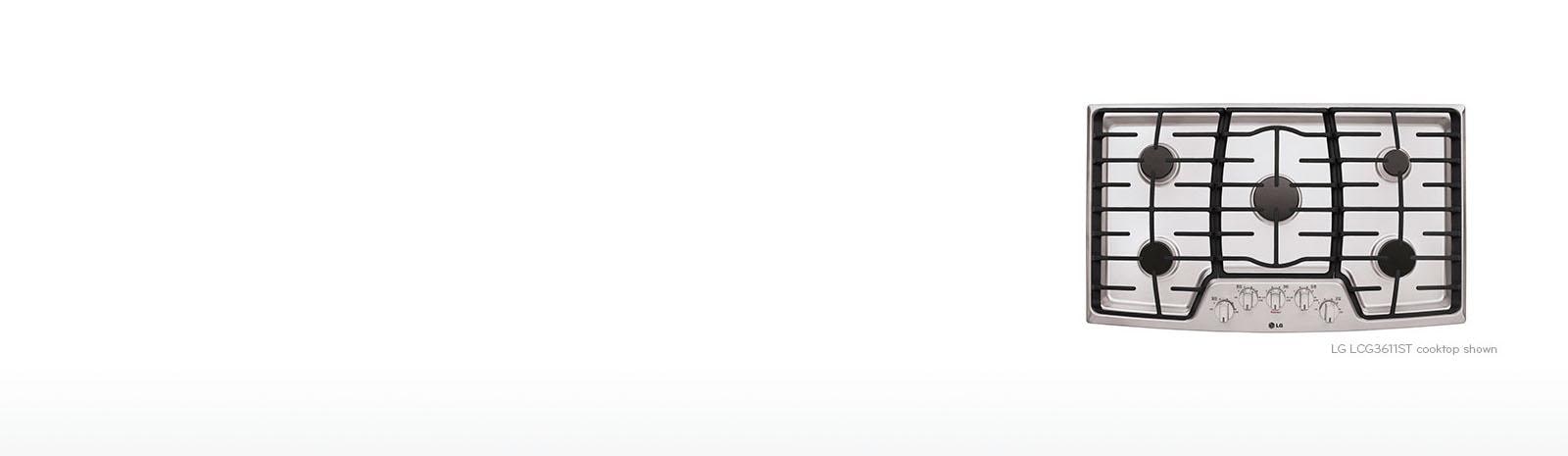 LG 30” Gas Cooktop with SuperBoil™ (LCG3011ST) | LG USA