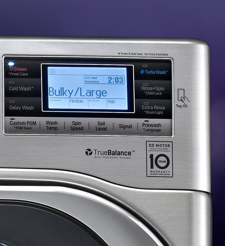 LG WM8500HVA: Mega Capacity TurboWash Washer with NFC Tag On | LG USA