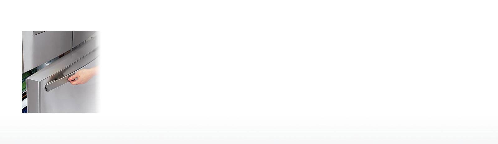 LG 23 cu. ft. French Door Counter-Depth Refrigerator (LFCC22426S) | LG USA