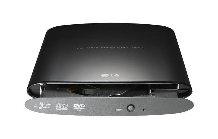 LG GP08NU6B: Slim External Super-Multi DVD Rewriter | LG USA