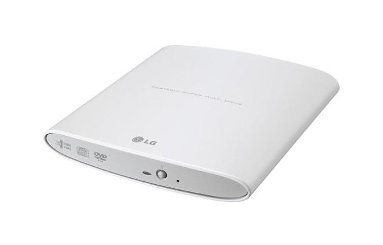 LG GP08NU6W: Slim External Super-Multi DVD Rewriter | LG USA