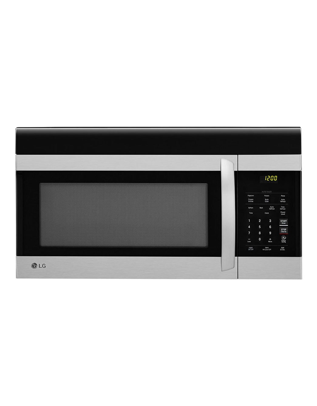 LG LMV1760ST: 1.7 cu. ft. Over-the-Range Microwave Oven with EasyClean ...