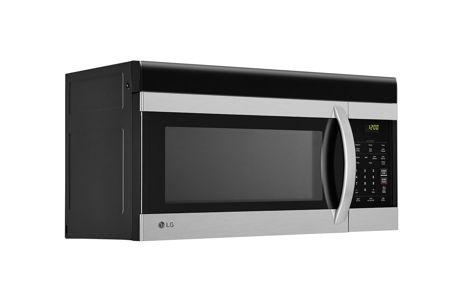 LG LMV1760ST: 1.7 cu. ft. Over-the-Range Microwave Oven with EasyClean ...