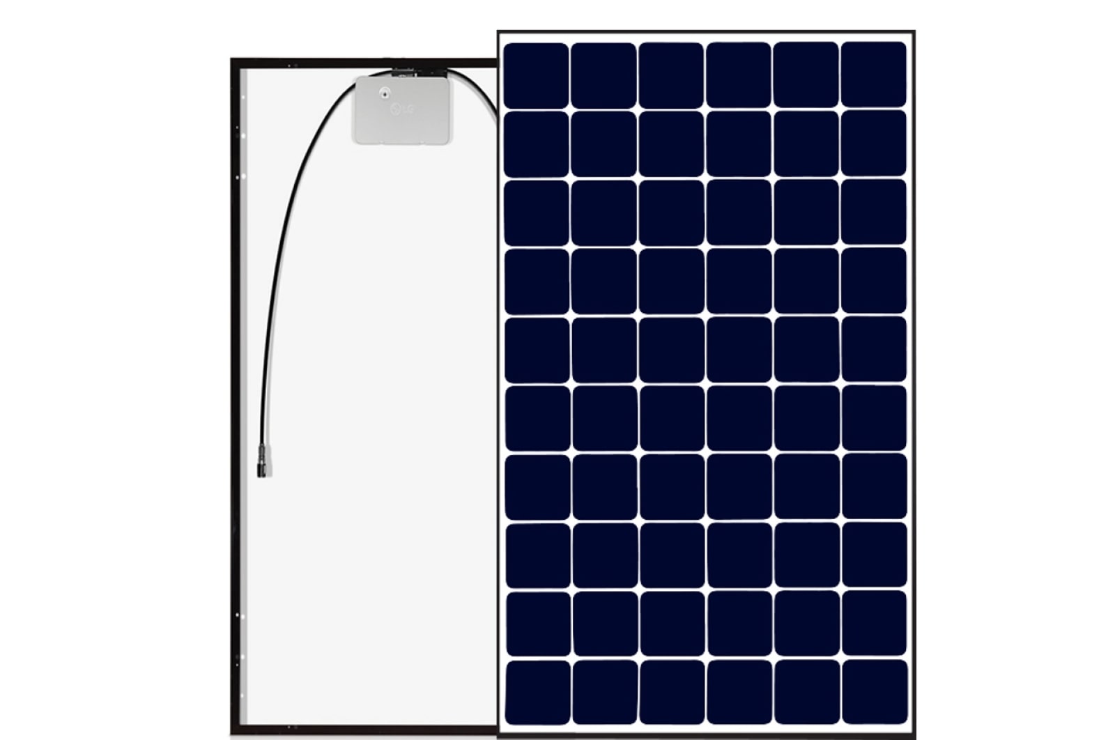 LG375A1C-V5 NeON ® R ACe Solar Panel with Built-in Microinverter System ...