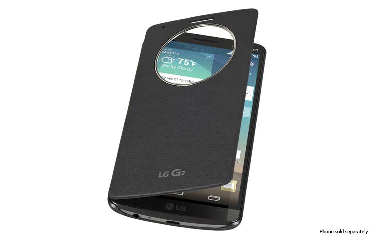 LG Quick Circle Folio Case for LG G3 (Verizon) | LG USA